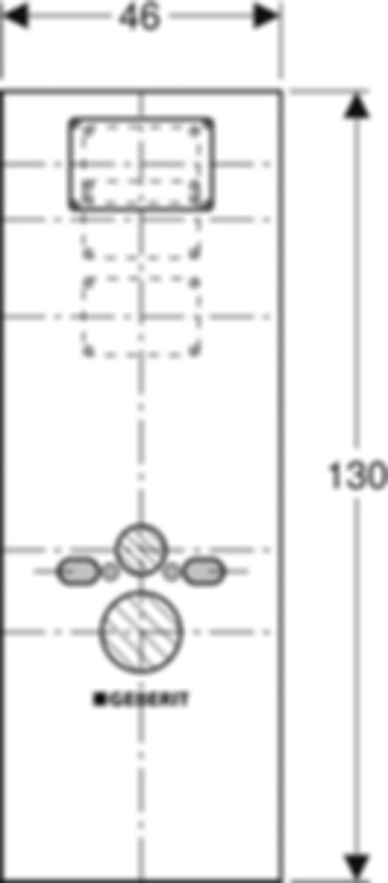Geberit Duofix-Paneel WC-Element - Fischer & Cie AG