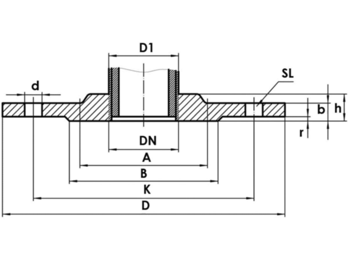 Inox Gewindeflansch 629 4" - Fischer & Cie AG