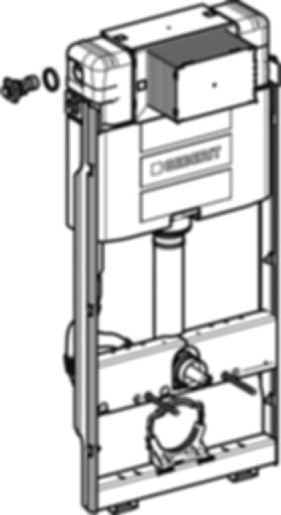 GIS Wand-WC-Element Omega - Fischer & Cie AG